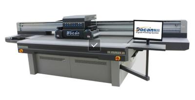 China Docan H1000 wallpaper uv digital flatbed printing machine with Ricoh Gen5  head for sale