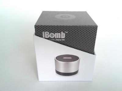China Rigid Mini Bluetooth Speaker Electronics Packaging , Hot Stamping Coated Paper Packaging With EVA Foam for sale