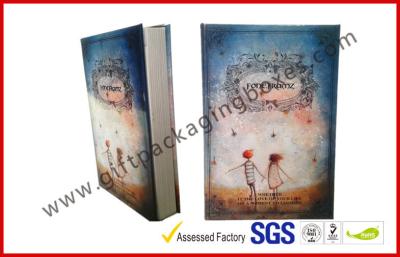 China Gepersonaliseerd Document Gift Verpakkend Vakje, Uvdeklaag/Folie het Stempelen Stijve de Giftvakjes van de Boekvorm Te koop