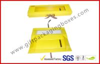 China Foldable Offset Printed Rigid Gift Boxes With Window , Magnetic Flat Packing Wig Gift Box for sale