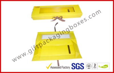 China Foldable Offset Printed Rigid Gift Boxes With Window , Magnetic Flat Packing Wig Gift Box for sale