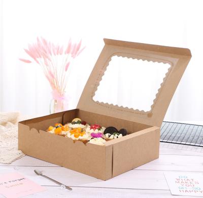 China Bestyle-Fabrikpreis-kundenspezifisches Druckpappklares Fenster-Papiertortenschachtel-Großhandelsverpacken zu verkaufen