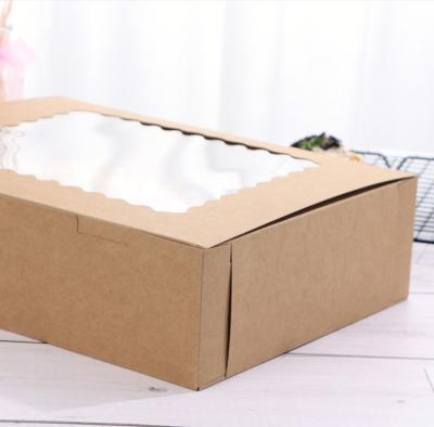 China Bestyle-Fabrikpreis-kundenspezifisches Druckpappklares Fenster-Papiertortenschachtel-Großhandelsverpacken zu verkaufen
