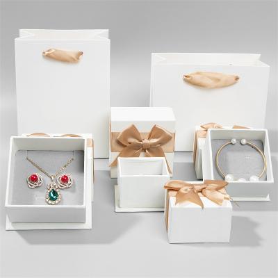 China Soft Velvet Tray Jewelry Packaging Box Custom Design Rigid Paper Board for sale
