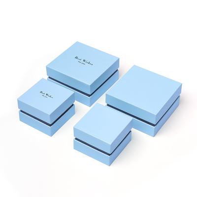 China Customized Gift Packaging Boxes CMYK 4 Color Offset Printing Jewelry Paper Box for sale