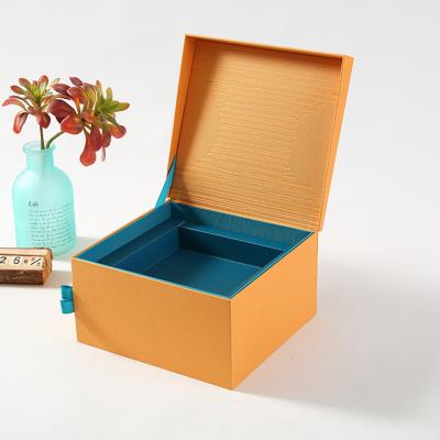 China Jewelry Storage Rigid Gift Boxes Cosmetic Storage Box Multi Layer Structure for sale