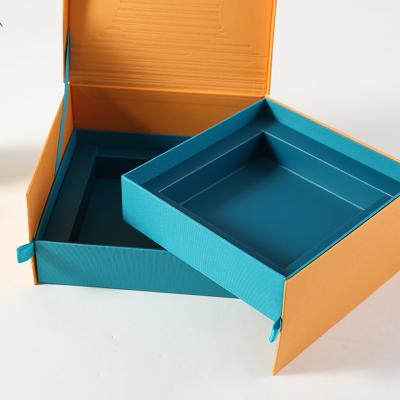 China Jewelry Storage Rigid Gift Boxes Cosmetic Storage Box Multi Layer Structure for sale
