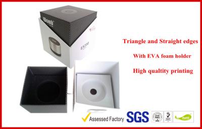 China Rigid Mini Bluetooth Speaker Electronics Packaging , Hot Stamping Coated Paper Packaging With EVA Foam for sale