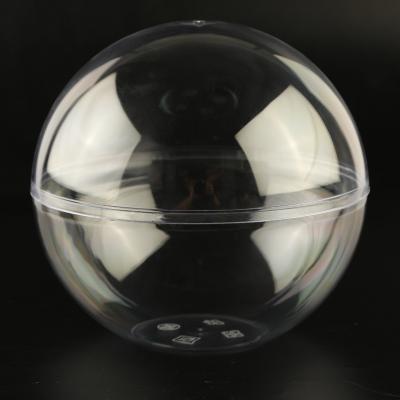 China A bola transparente de fundo chato da musse da bola redonda de caixa de bolo personalizou à venda