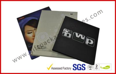 China Rectangle Book Shape Hard Cover Gift Packaging Boxes , Offset Printed CD Holder Gift Packaging Boxes for sale