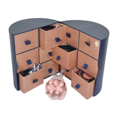 중국 창조적 접힌 선물 상자는 상자 주문 제작된 비를 패키징하는 절묘한 컬러 박스 형태 실린더 드로어 박스 유니버셜을 특화했습니다 판매용