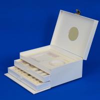 China Cosmetics Double Layer Drawer Box Gift Packaging Box Customized for sale