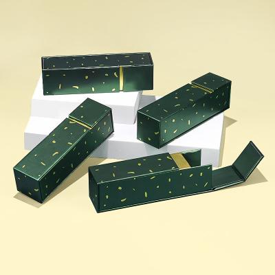 China Cosmetics perfume gift box customized spray bottle packaging carton flip magnetic rectangular gift box for sale