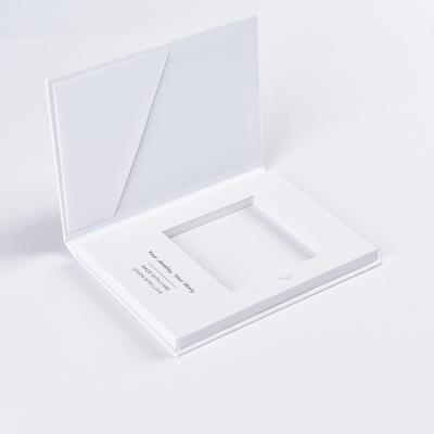China Flip over gift box, CD, USB drive, book box, digital product, memory card, data cable, gift packaging, book box for sale