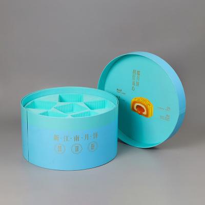 China Shaped moon cake packaging box heaven and earth cover multi-layer barreled boutique box Mid Autumn Festival gift box dev for sale