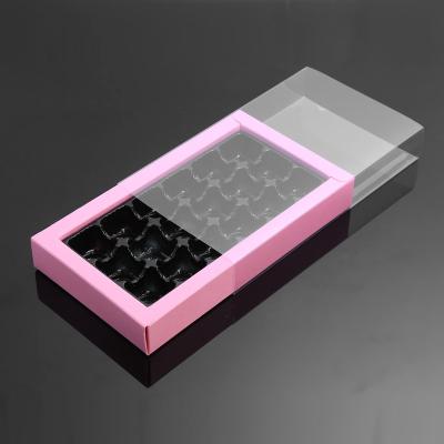 中国 18/25箱の格子正方形のギフト用の箱 チョコレート箱のまめ箱多彩な包装箱はカスタマイズした 販売のため