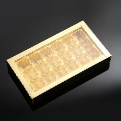 China 18/25 Grid Square Gift Box Chocolate Box Blister Box Colorful Packaging Box Customized for sale