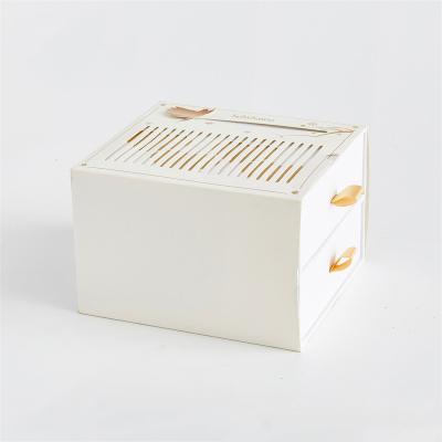 중국 주문을 받아서 만들어진 창조적인 속이 빈 화장품 상자 포장 종이상자 주문을 받아서 만들어진 겹켜 서랍 상자 판매용