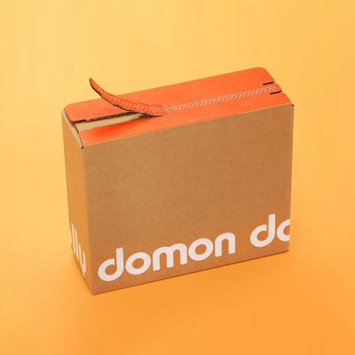 中国 特殊紙,クラフト紙,UV印刷,美容用化粧品の包装を簡単に裂く,カラー・ジップ付きの紙箱 販売のため