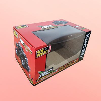 China Creatieve pluchestuk speelgoed venster verpakkende doos, raadselstuk speelgoed venster verpakkende doos, de aangepaste doos van de afstandsbedieningauto, Te koop