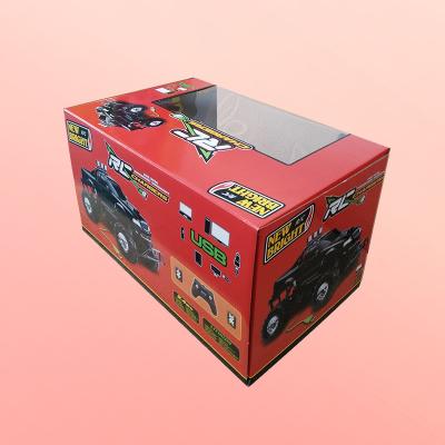 China Creatieve pluchestuk speelgoed venster verpakkende doos, raadselstuk speelgoed venster verpakkende doos, de aangepaste doos van de afstandsbedieningauto, Te koop