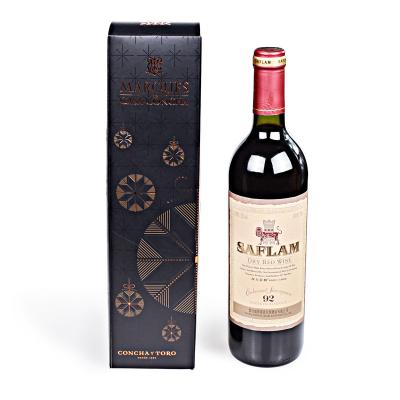 China Caixa Baijiu personalizada, caixa de embalagem de vinho, saco de presente portátil, caixa de vinho, logotipo, carimbo de ouro, caixa de cores personalizada à venda