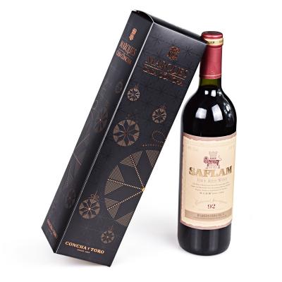 China Caixa Baijiu personalizada, caixa de embalagem de vinho, saco de presente portátil, caixa de vinho, logotipo, carimbo de ouro, caixa de cores personalizada à venda