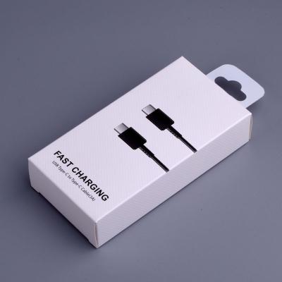 China Mobile phone data cable universal packaging paper box, color box, foreign trade digital product box customization for sale