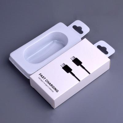 China Mobile phone data cable universal packaging paper box, color box, foreign trade digital product box customization for sale