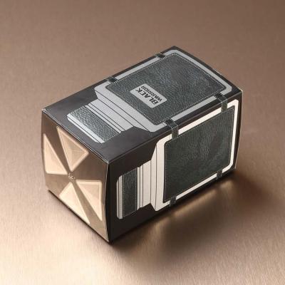 中国 カラースクエアギフトボックス カスタム紙箱 折りたたむカラーボックス カスタム印刷白紙箱 販売のため