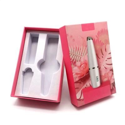 China Custom skin massager packaging whitening liquid cosmetics printing cover paper box for sale