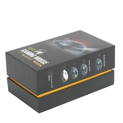 China Custom mouse world cover paper box Bluetooth speaker headset USB fan color printing packaging box digital toy box for sale