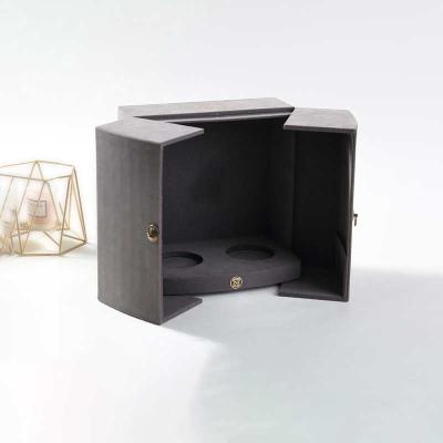 China Custom double door gift box Creative logo design can be customized for sale