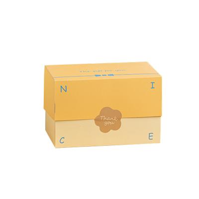 China Wind nougat snow flake cookie packaging gift box Macaron Mung bean cake pineapple cookie small box custom made for sale