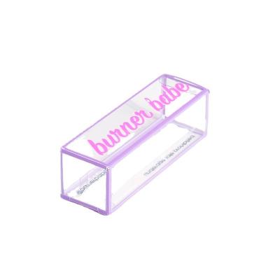 China PVC lip balm box Lipstick plastic small box transparent color box pet box Plastic packaging box transparent for sale