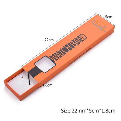 Cina Scatola di strisce scatola di cassetto scatola di colore personalizzata imballaggio di cinghia in silicone in vendita