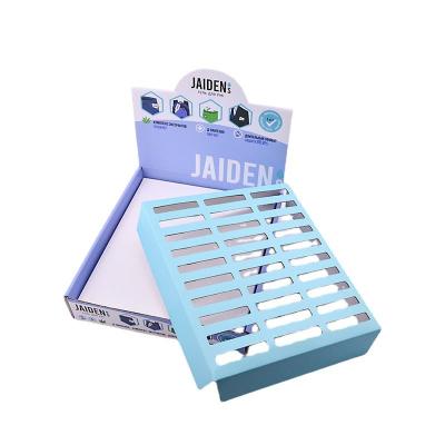 중국 주문형 PDQ 디스플레이 스탠드 밸브형 데스크톱 디스플레이 박스 슈퍼마켓 디스플레이 스탠드 주문형 밸브형 카튼 판매용