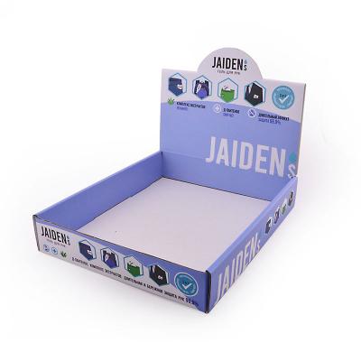 중국 주문형 PDQ 디스플레이 스탠드 밸브형 데스크톱 디스플레이 박스 슈퍼마켓 디스플레이 스탠드 주문형 밸브형 카튼 판매용