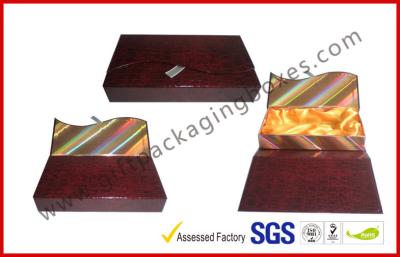 Cina Contenitori di regalo rigidi di cuoio per l'imballaggio di lusso del regalo, pieghevole impresso in vendita
