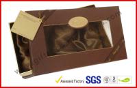 China Clear Windows Chocolate Packaging Boxes , Special Cake Gift Box for sale