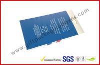 China Foldable Underware Gift Card Board Packaging Box With Custom Logo for sale