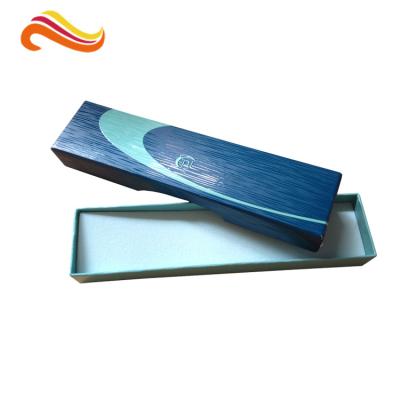 China Lid and Base Pen Gift Packaging Boxes , UV coating Logo embossed Gift Box for sale