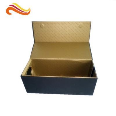 China Customized Coated Paper 250gsm Luxury Gift Boxes With Spot UV Logo , Touch Feeling Gift Packaging Box for sale