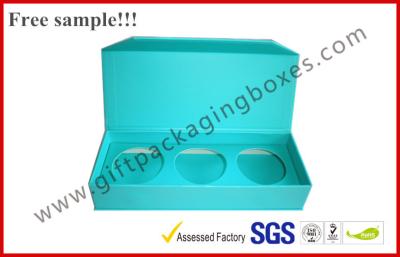 Durable Rectangle Apparel Gift Boxes , Pantone / Metallic Color Printed Magnet Package