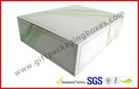 China Cosmetic Magnet Packaging Boxes Debossed and Silver Foiled Logo for sale