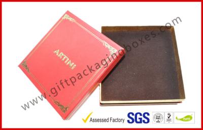 Personalized Apparel Gift Boxes Embossed Paper With Golden Foil