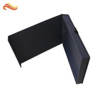 China Magnetic Luxury Gift Boxes Square Shape Paper Material With Hot Stamping Pattern for sale