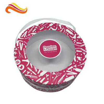 中国 毛のためのオフセット印刷を包む贅沢な注文のロゴの優れた堅いギフト シリンダー紙箱 販売のため