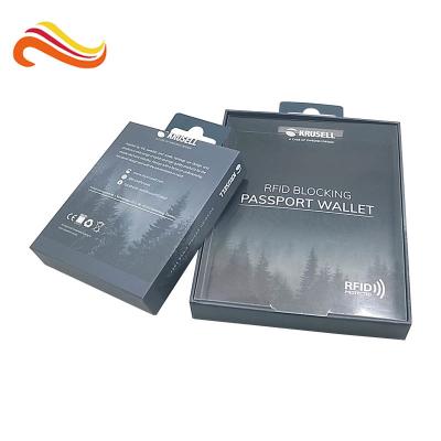 China Custom Logo Printing Plastic Packaging Boxes Blister Type Clam Shell Tray With HOOK for sale