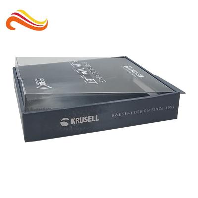 China Custom Logo Printing Plastic Packaging Boxes Blister Type Clam Shell Tray With HOOK for sale